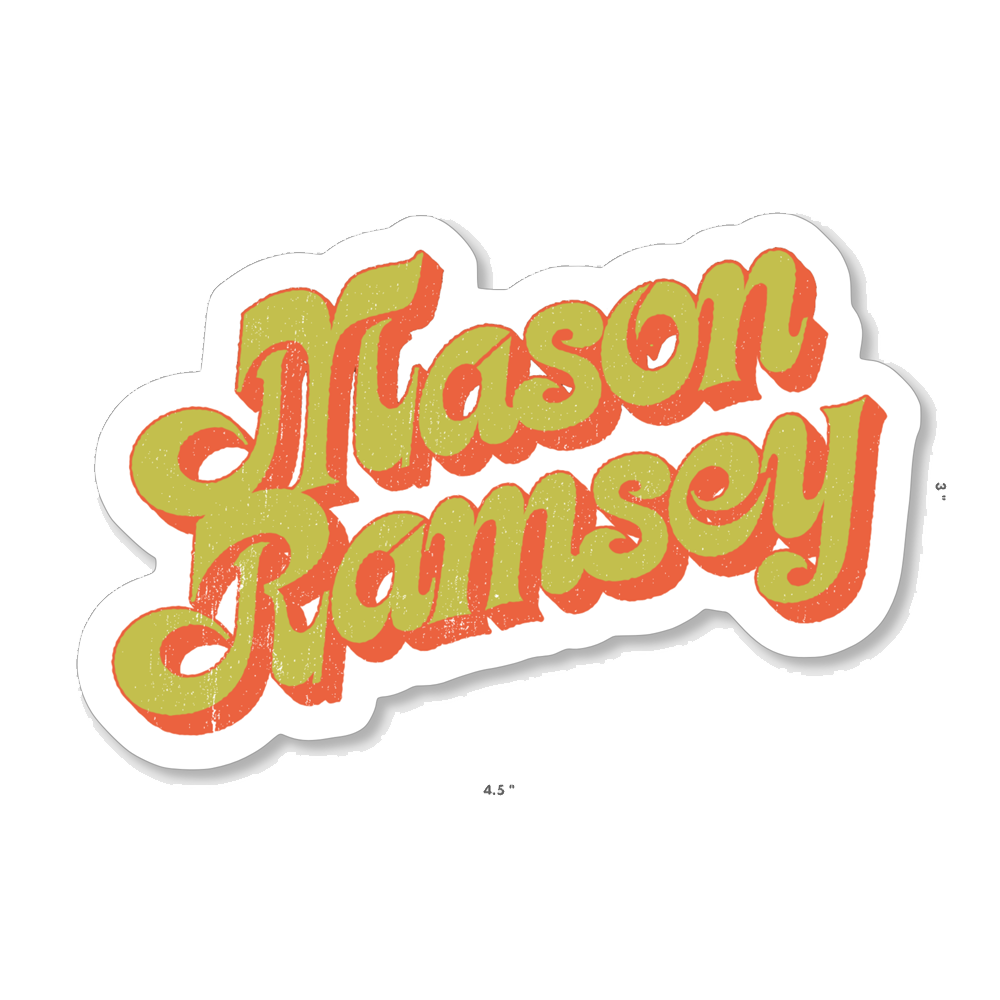 Script Sticker – Mason Ramsey